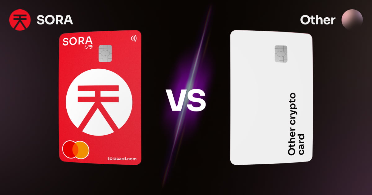 SORA Card vs. Other Crypto Cards and Wallets